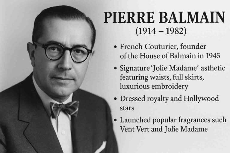 Pierre Balmain: History, Style, Legacy and Luxury Fashion Explained