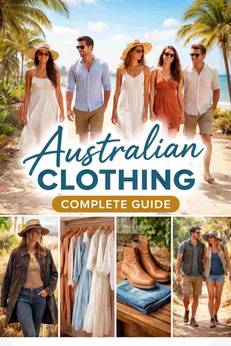 Complete Guide to Australian Clothing: Style, Sizes and What to Wear