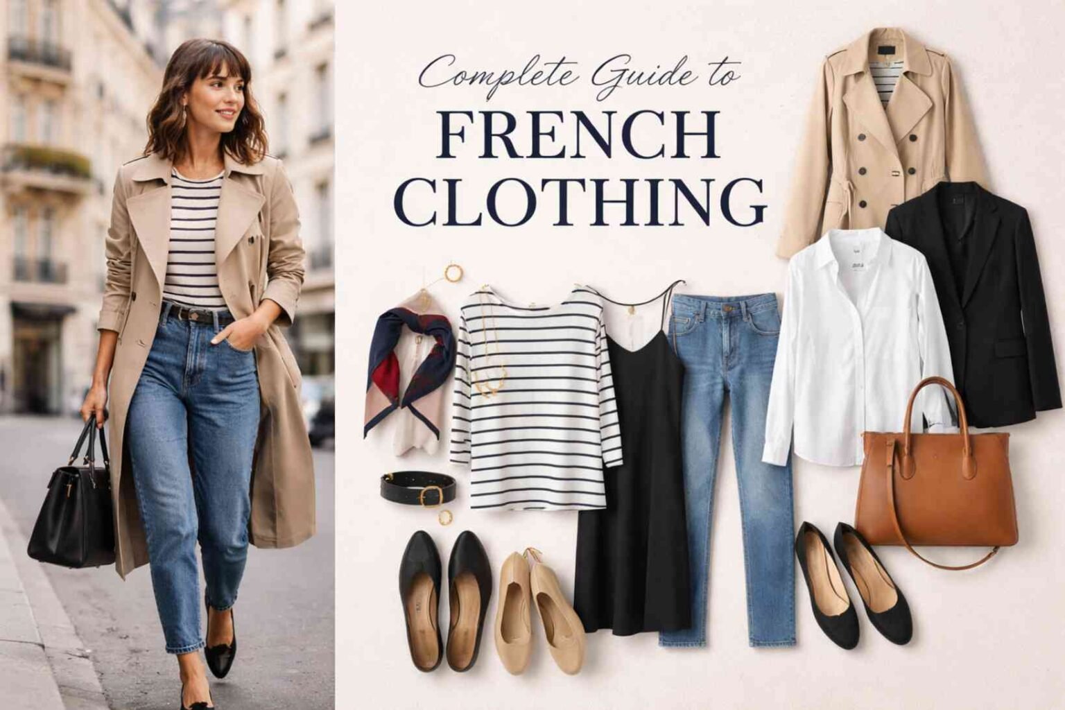 Complete Guide to French Clothing: Style Rules, Outfits and Wardrobe Basics