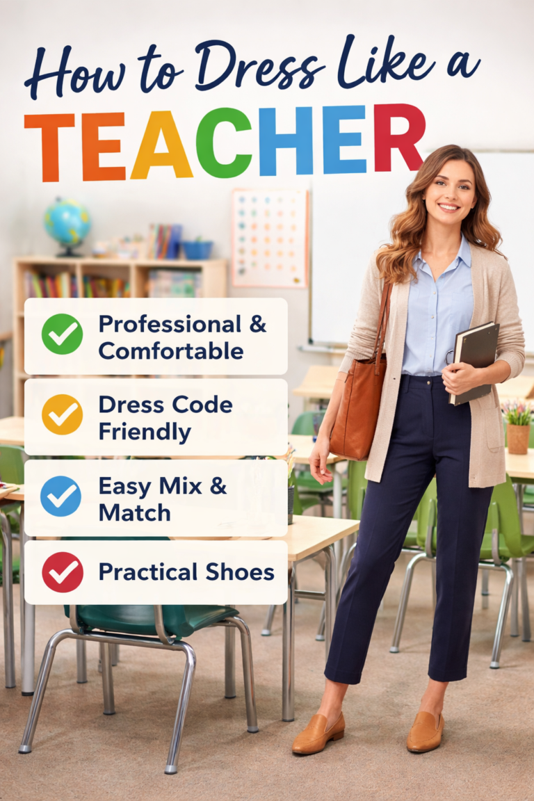 How to Dress Like a Teacher: Simple and Professional Outfit Guide