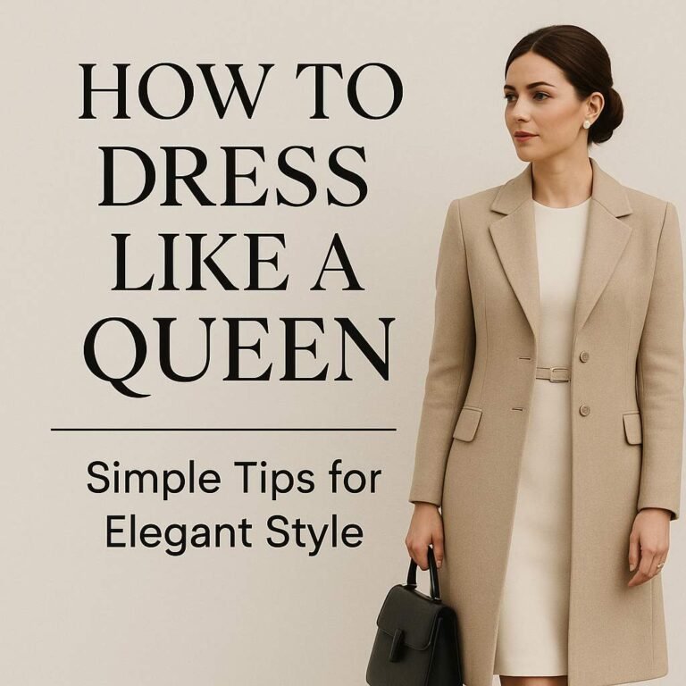 How to Dress Like a Queen: Simple Tips for Elegant Style