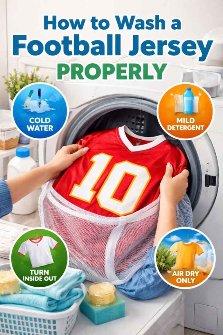 How to Wash a Football Jersey Properly (Easy Step-by-Step Guide)