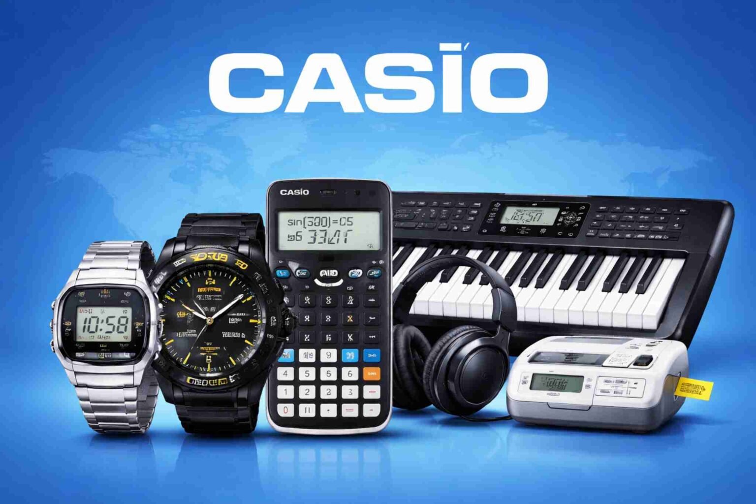 Casîo Brand Guide: Watches, Calculators, G-SHOCK and Musical Instruments