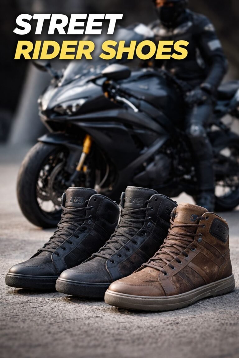 Street Rider Shoes: Best Motorcycle Riding Shoes Guide